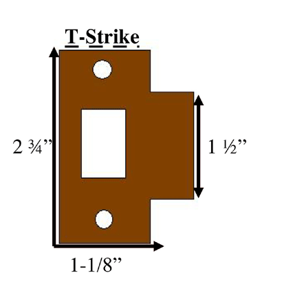 86087: T Strike, Square Corners